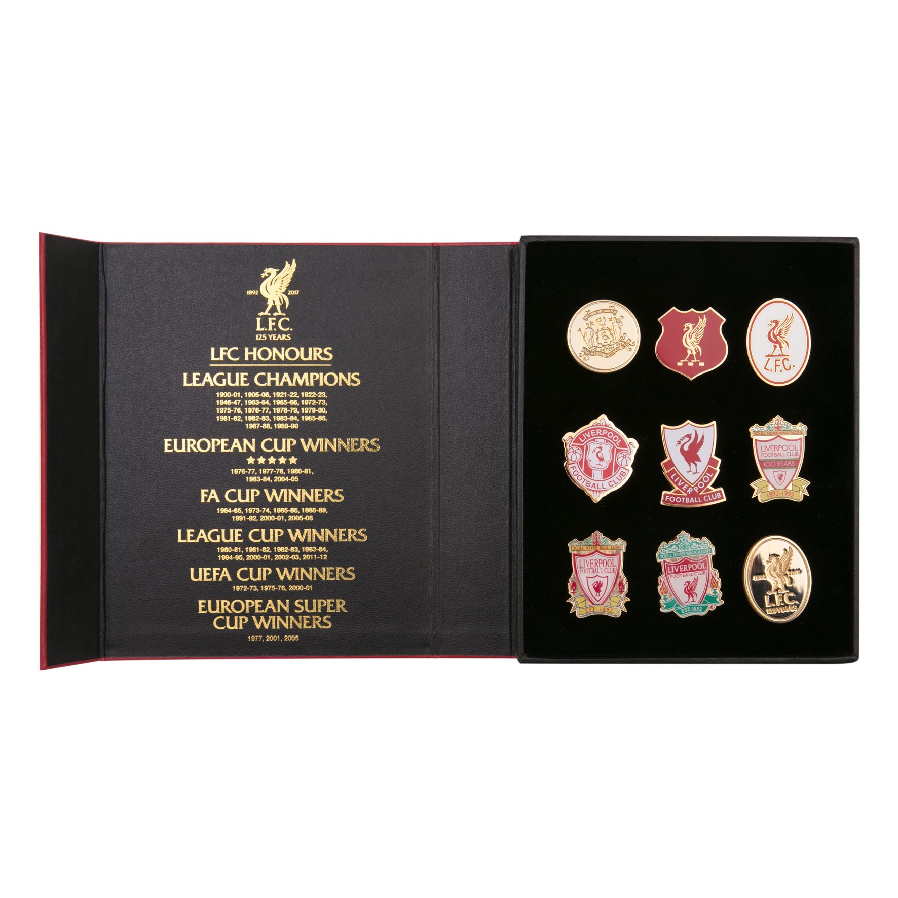 LFC 125 Limited Edition Badge Set | Anfield Shop