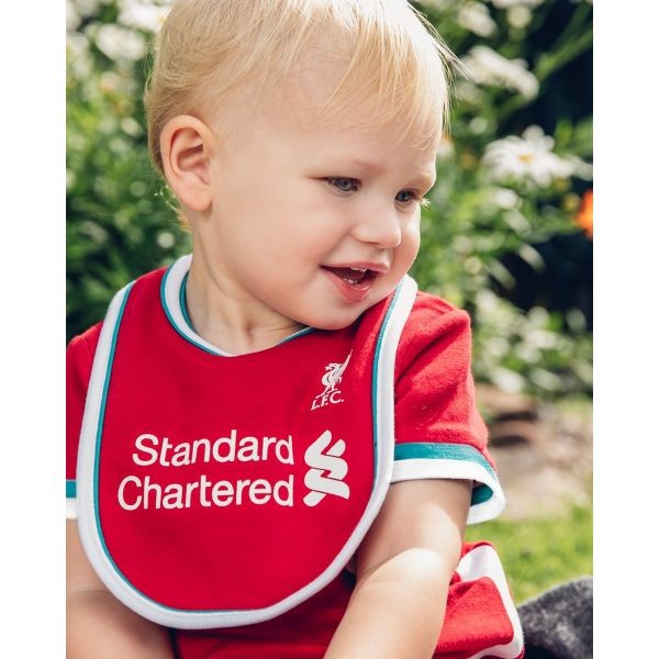 LFC Baby 20/21 Home Bib | Anfield Shop