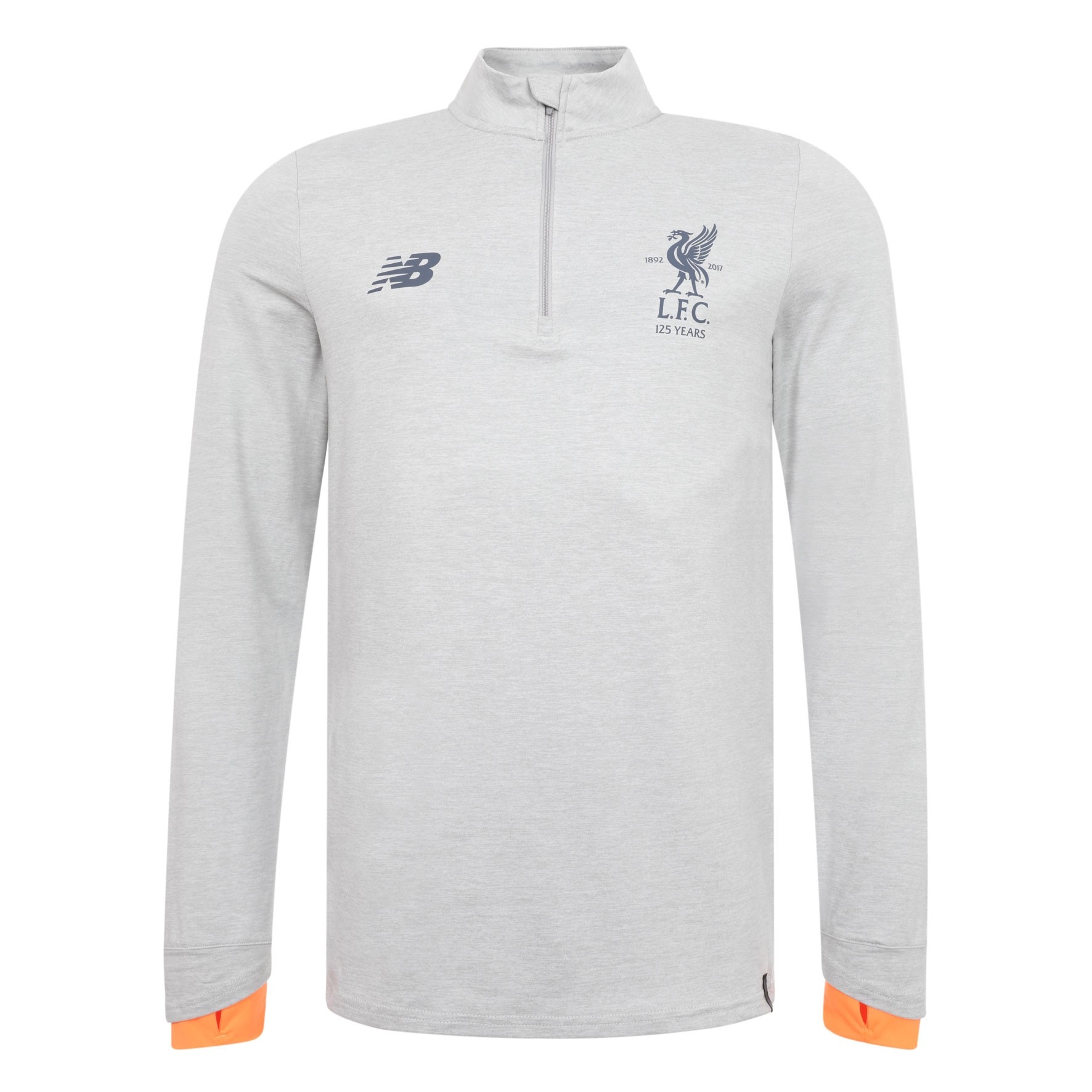 LFC Junior Grey Marl Training Mid Layer Top 17/18 | Anfield Shop