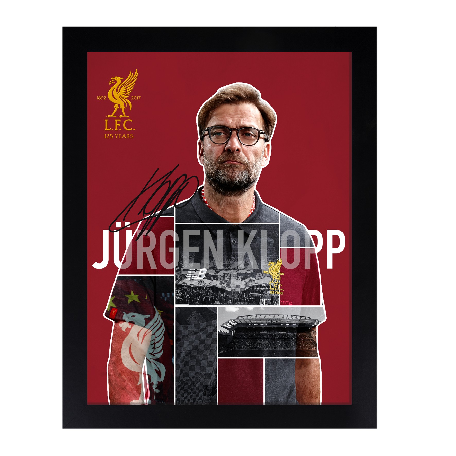 LFC Klopp 8 x 10 Frame 17/18 | Anfield Shop