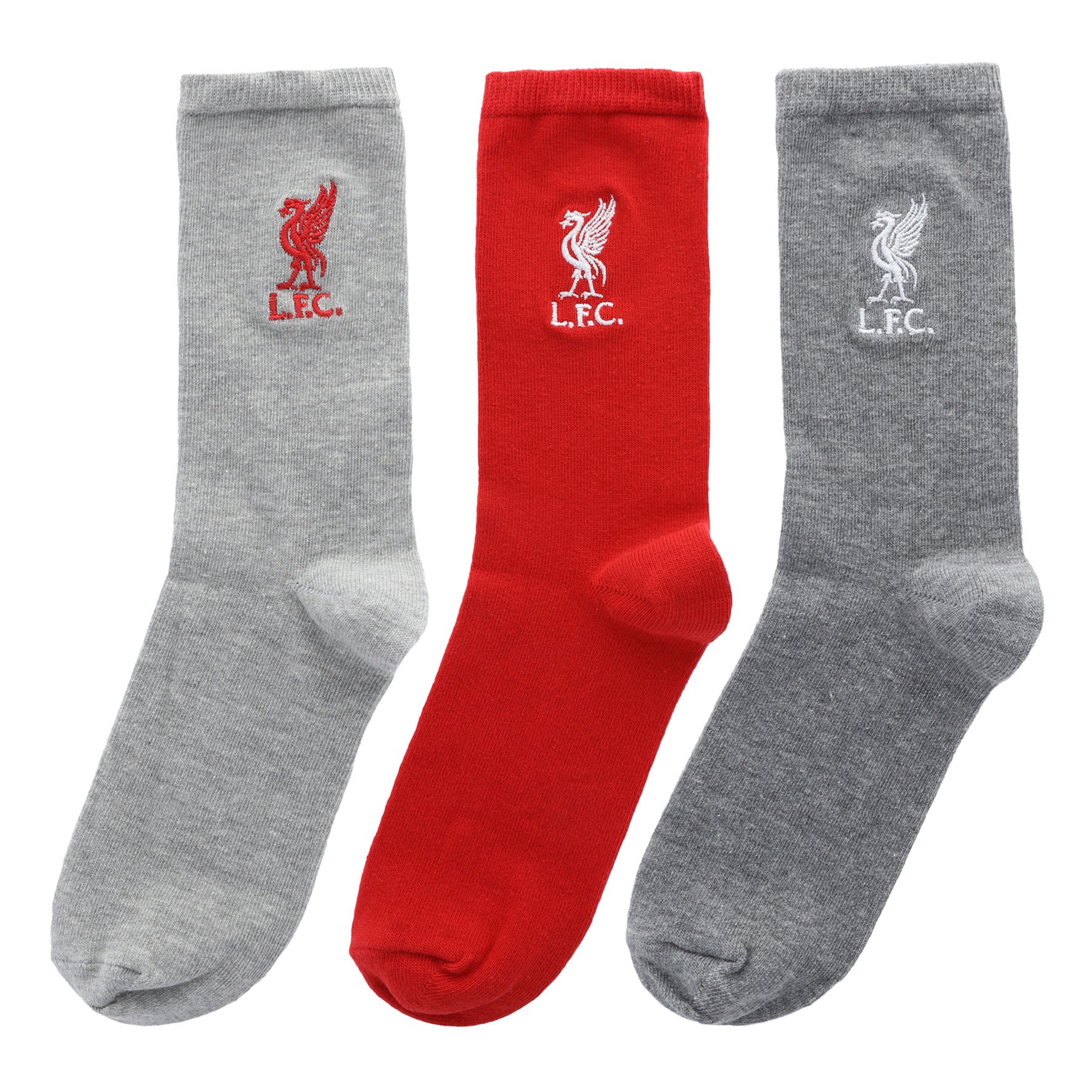 LFC Ladies Three Pack Core Socks | Anfield Shop