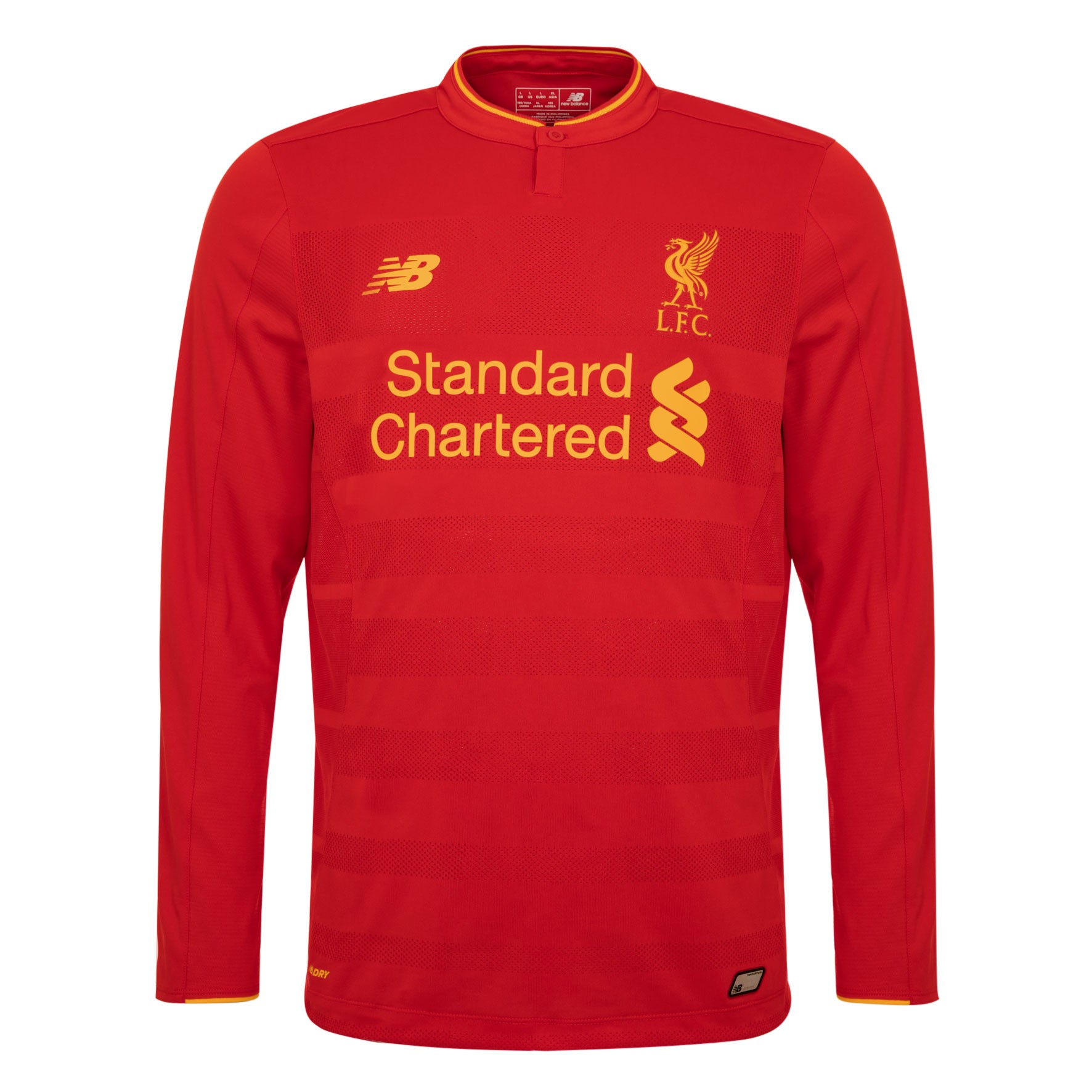 LFC Mens Long Sleeve Home Shirt 16/17 | Anfield Shop