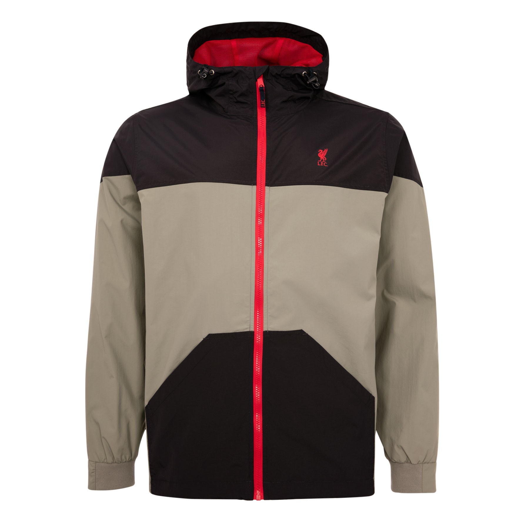 LFC Mens Navy Colour Block Kagool | Anfield Shop