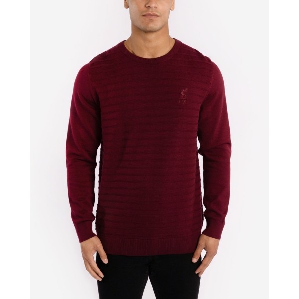 LFC Textured Crew Neck | Anfield Shop